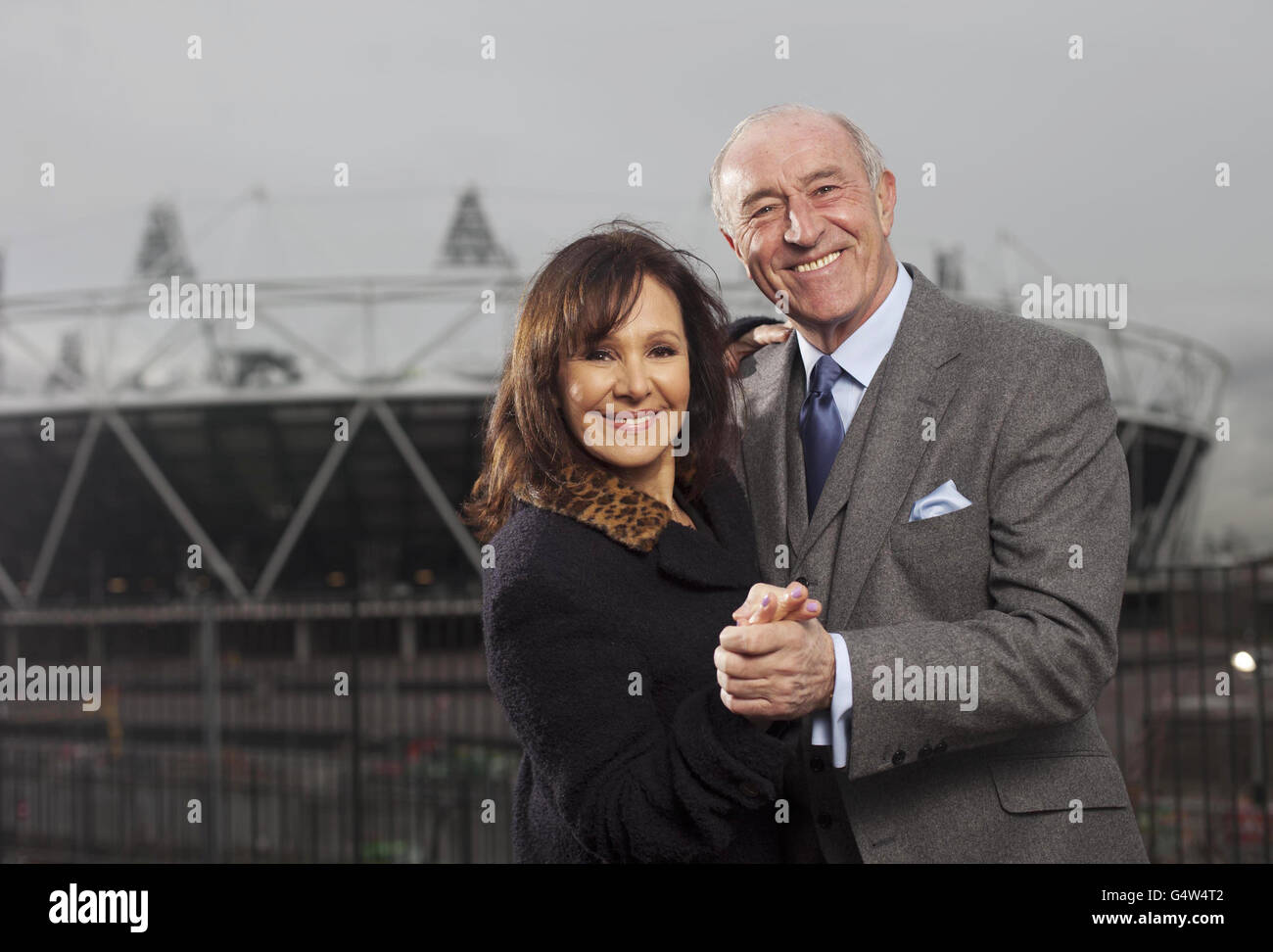 Television personalities Arlene Phillips and Len Goodman launch ...