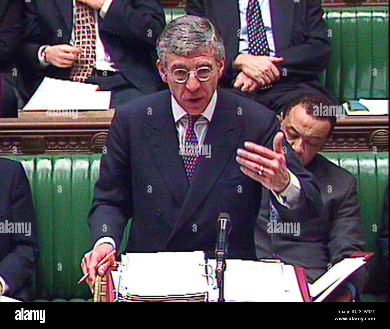 Home secretary jack straw hi-res stock photography and images - Alamy