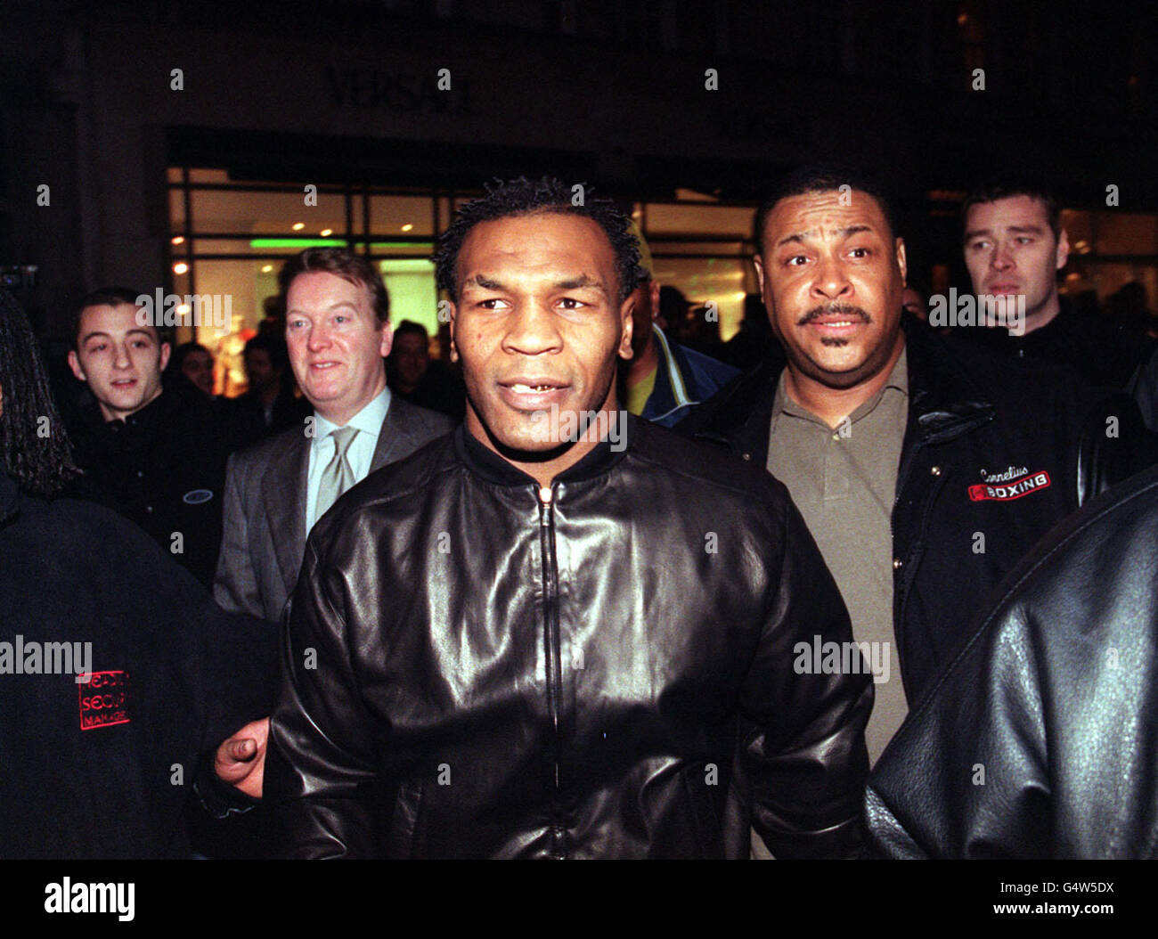 Former world heavyweight champion Mike Tyson goes on a shopping spree ...
