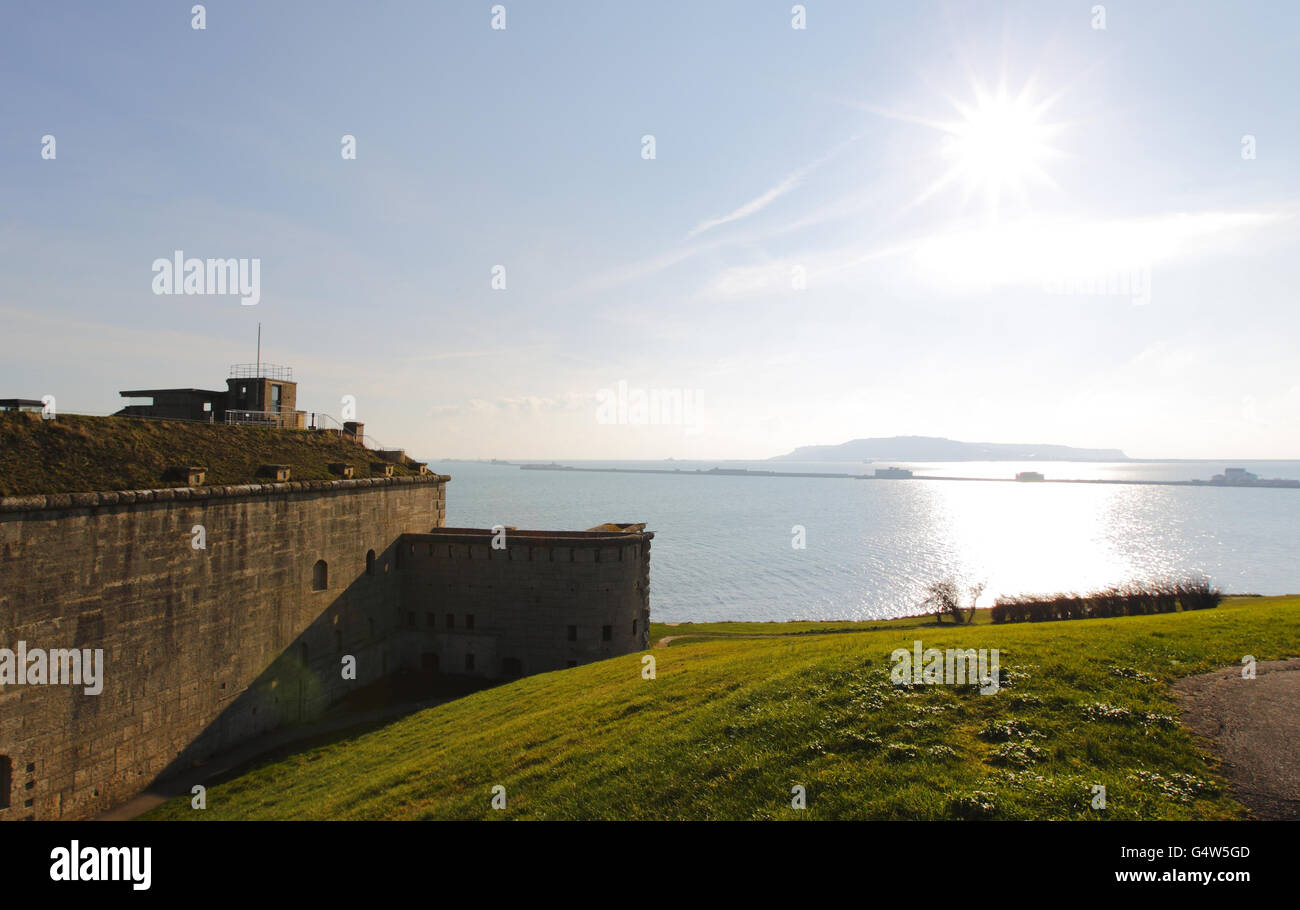 Nothe gardens weymouth hi-res stock photography and images - Alamy