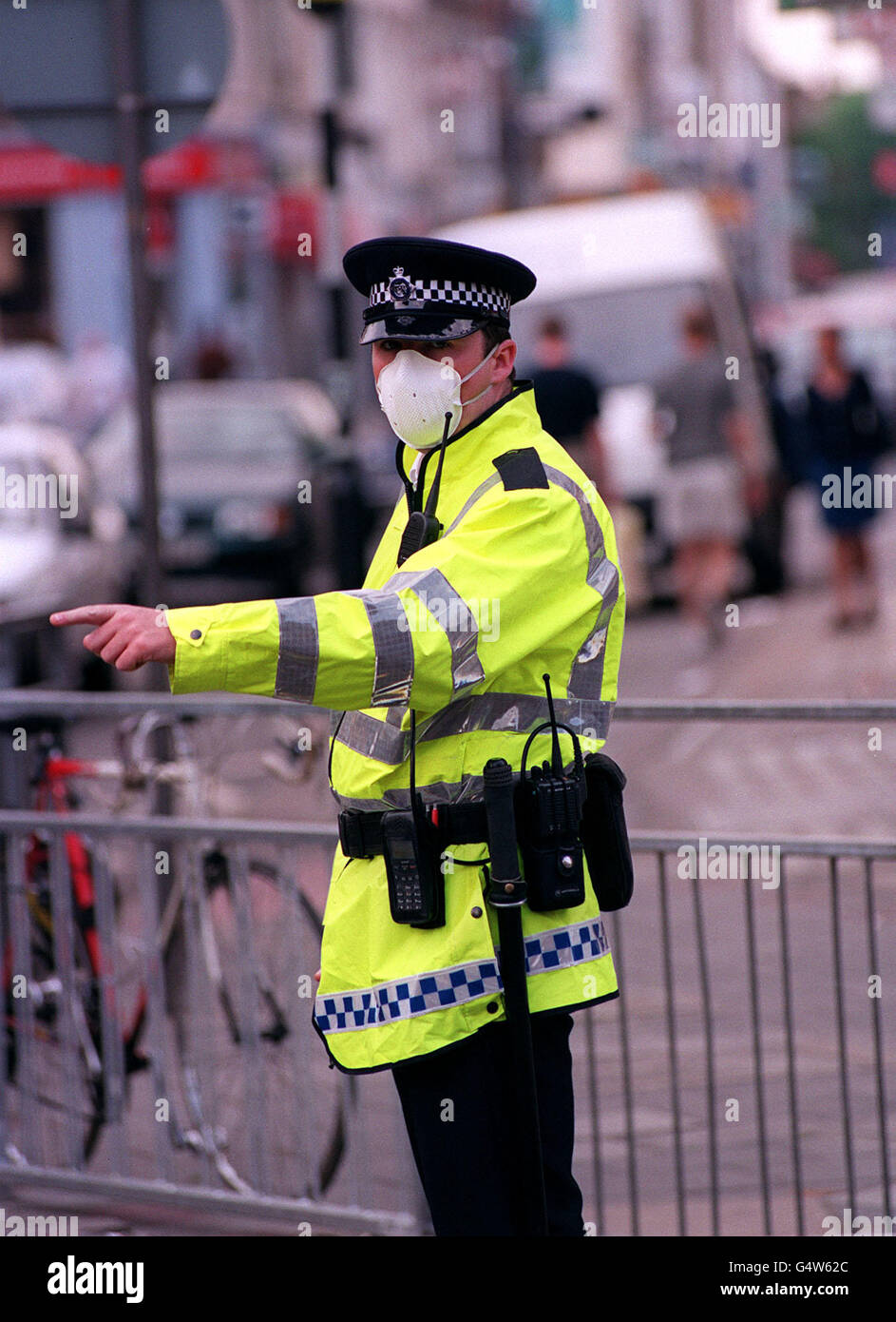London traffic policeman Stock Photo - Alamy