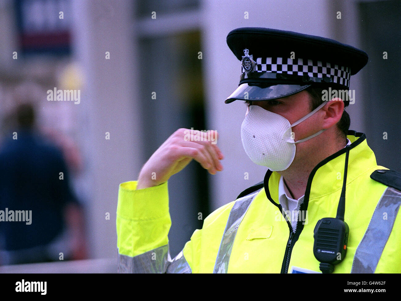 London traffic policeman Stock Photo - Alamy