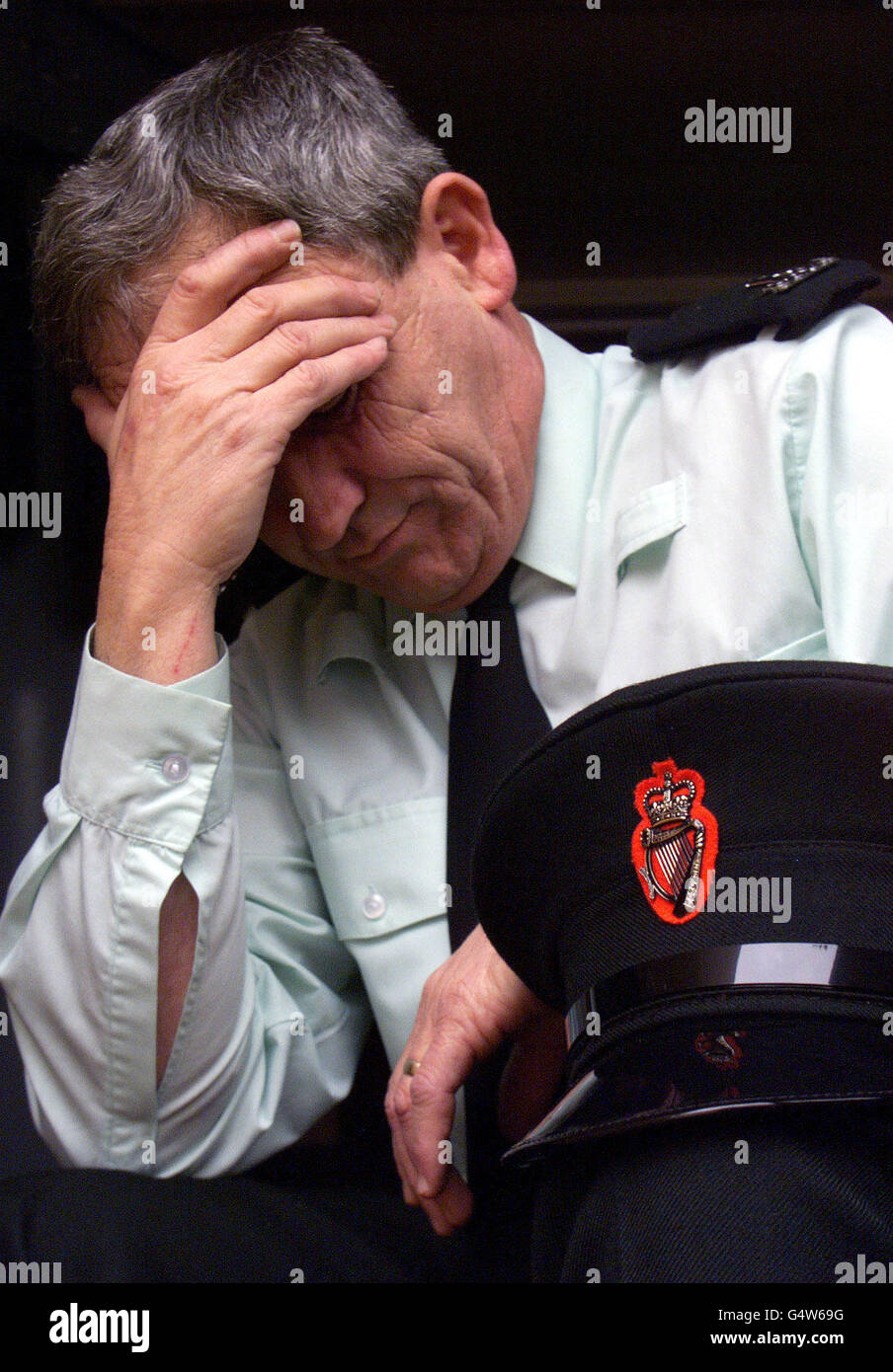 Northren ireland police serious uniform royal ulster constabulary ...