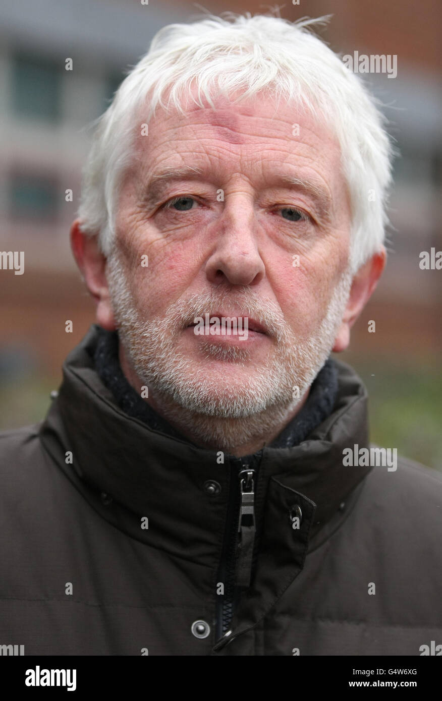 Reg Thompson, father of Charlotte Thompson, outside Basildon ...