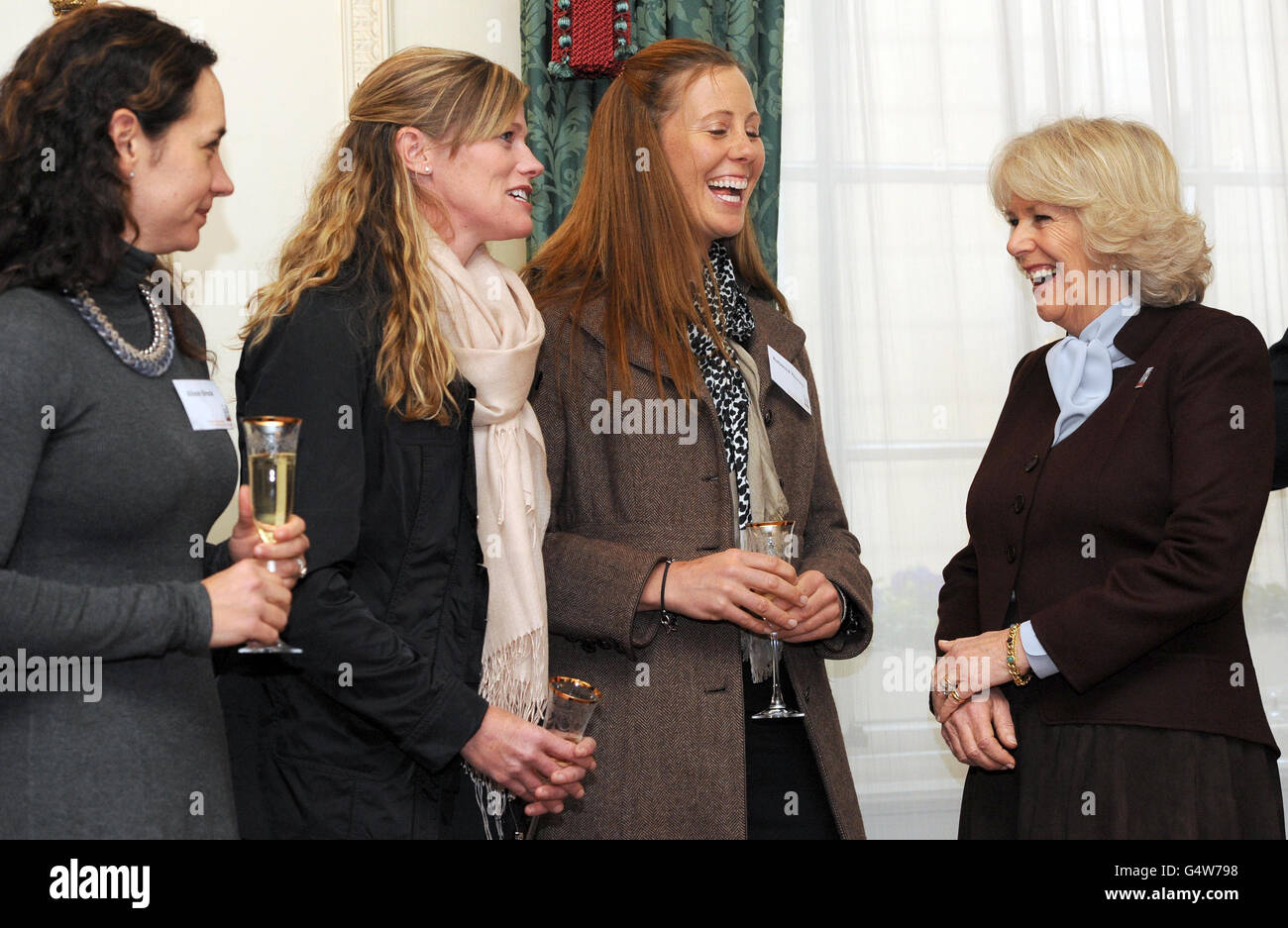 Sinead halpin rebecca howard reception clarence house hi-res stock ...