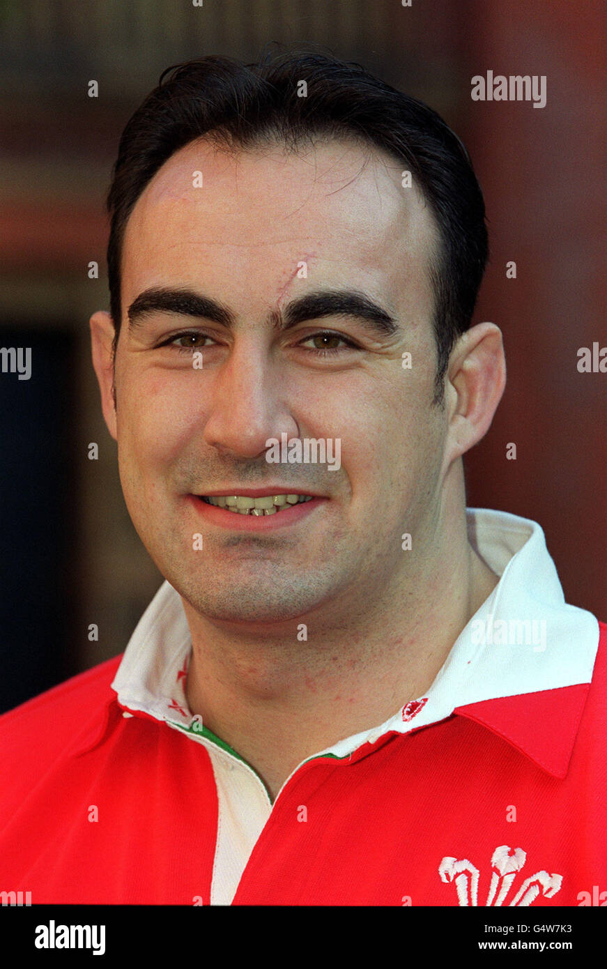 Welsh rugby player chris wyatt at the victoria albert museum hi-res ...