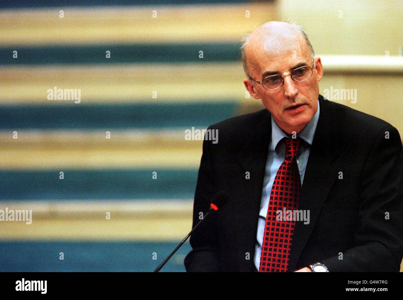 Health Minister Sam Galbraith makes a statement on Section 28 in the ...