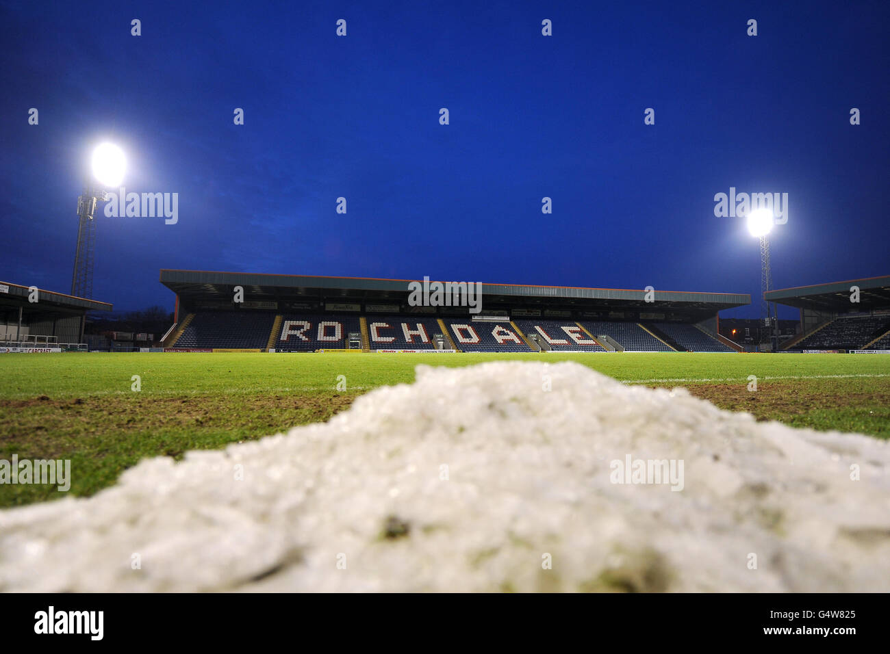 Soccer - npower Football League One - Rochdale v Bury - Spotland. A ...
