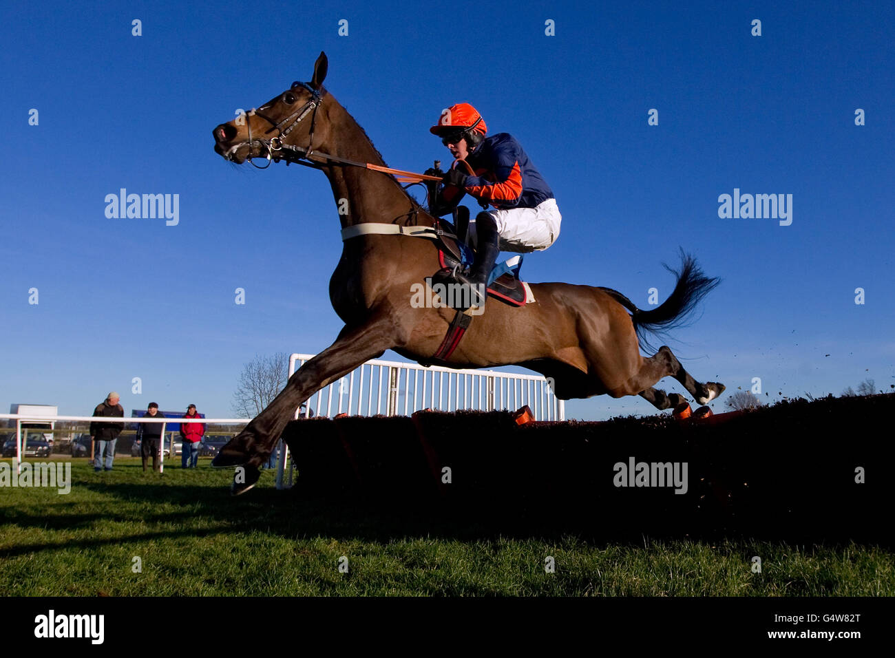 Horse Racing - Catterick Bridge Stock Photo - Alamy