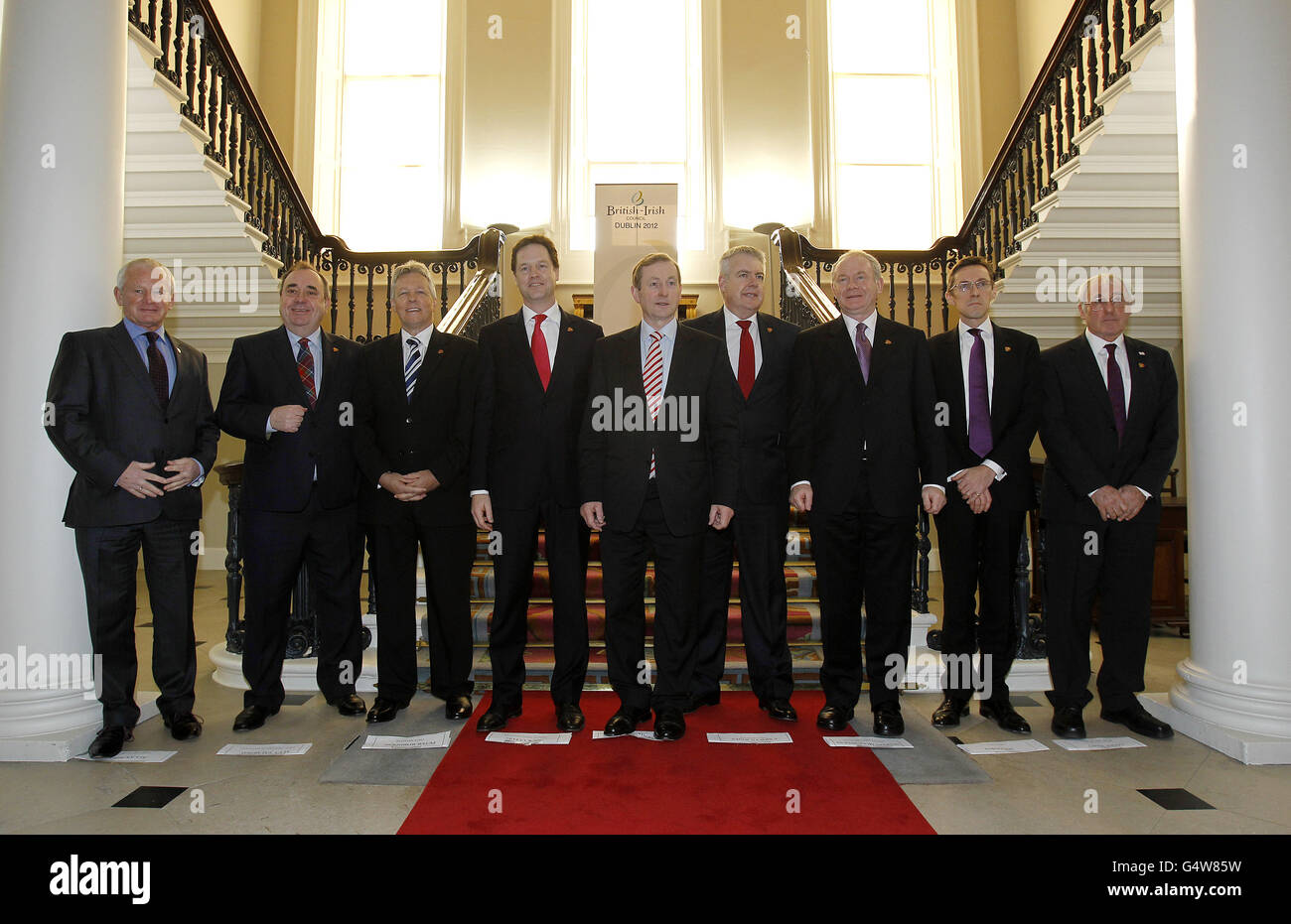 British-Irish Council summit Stock Photo - Alamy