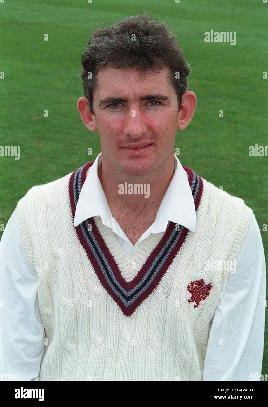 Cricket photo call andrew caddick hi-res stock photography and images ...