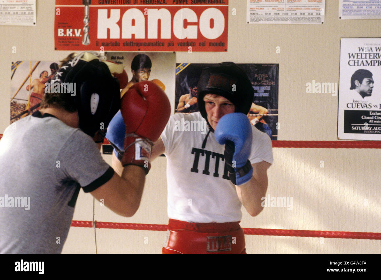 Boxing - WBC Lightweight Title - Jim Watt - Training - Royal Oak ...