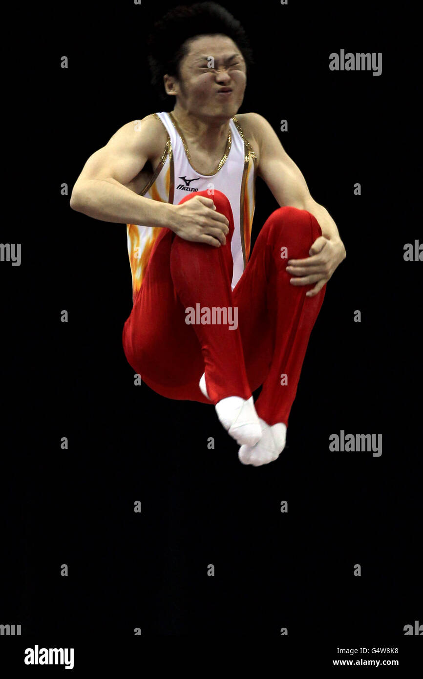 Japan's Masaki Ito during the Trampoline and Tumbling World Championships Stock Photo - Alamy
