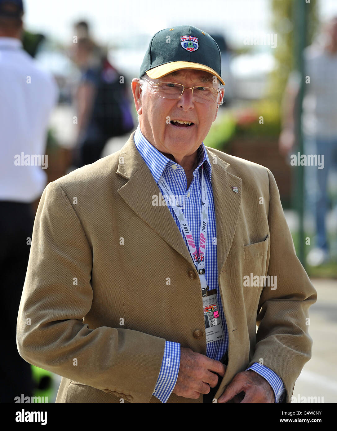 Motor sport commentator hi-res stock photography and images - Alamy