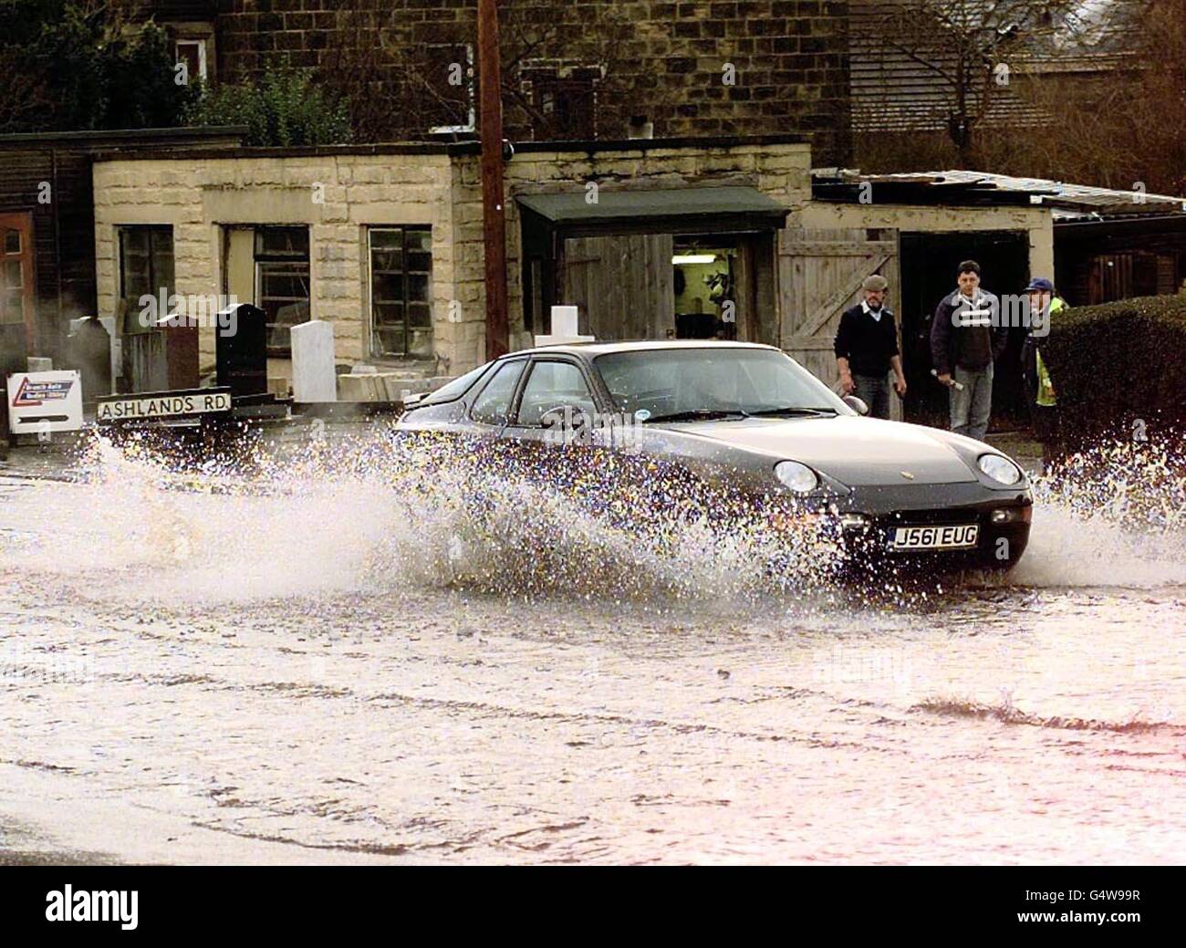 Where overnight rain and gale force winds have caused flooding hi-res ...