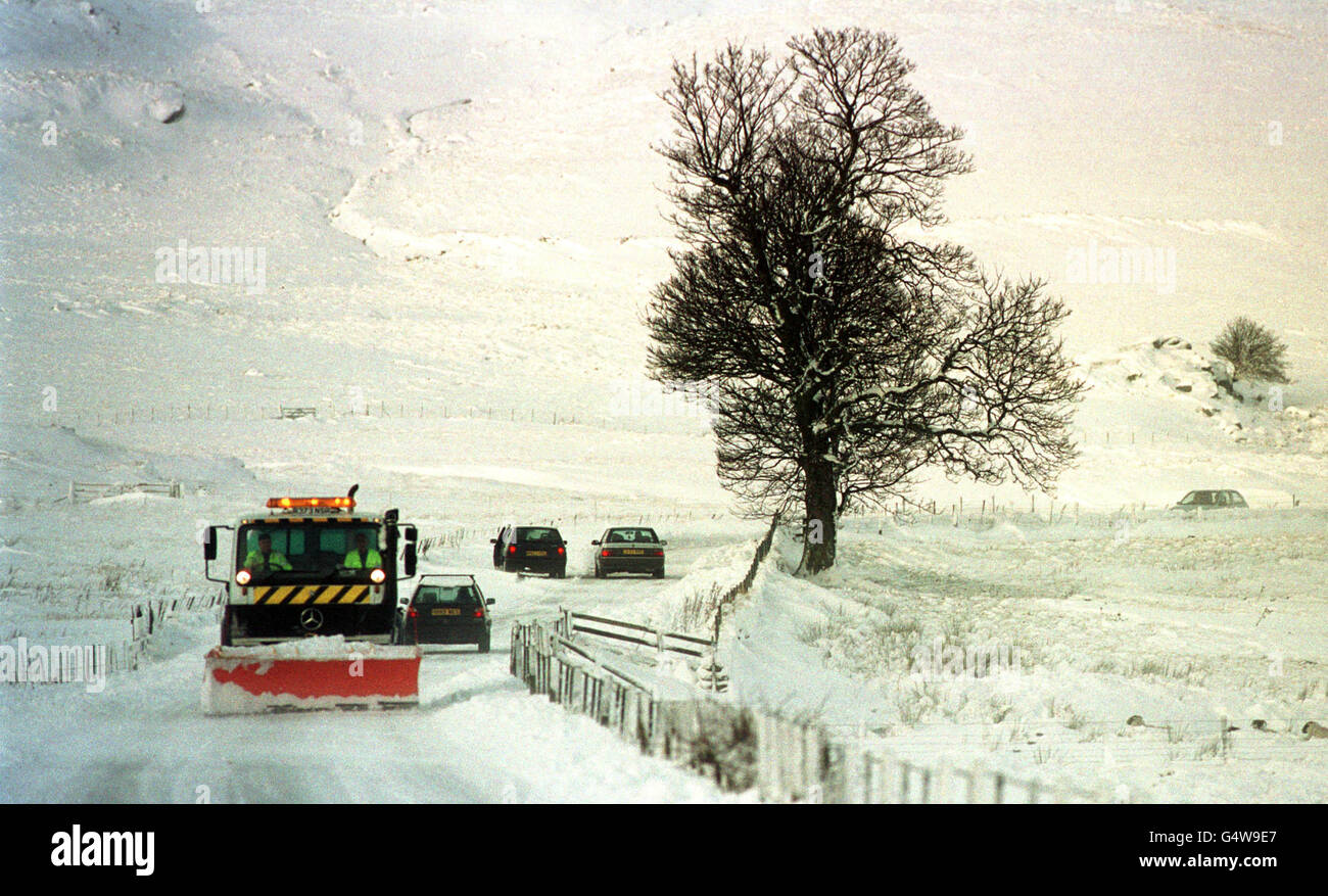 Scotland snowplough hi-res stock photography and images - Alamy