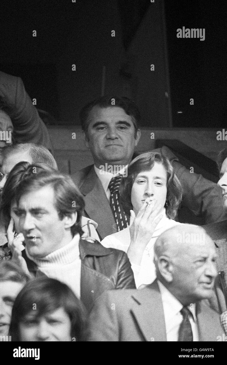 Yugoslav coach Miljan Miljanic, whose name has been recently linked ...