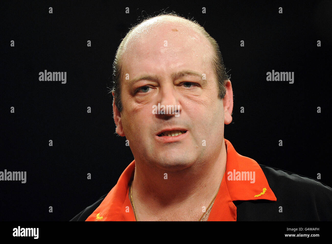 England's Ted Hankey during his second round match during the BDO World ...
