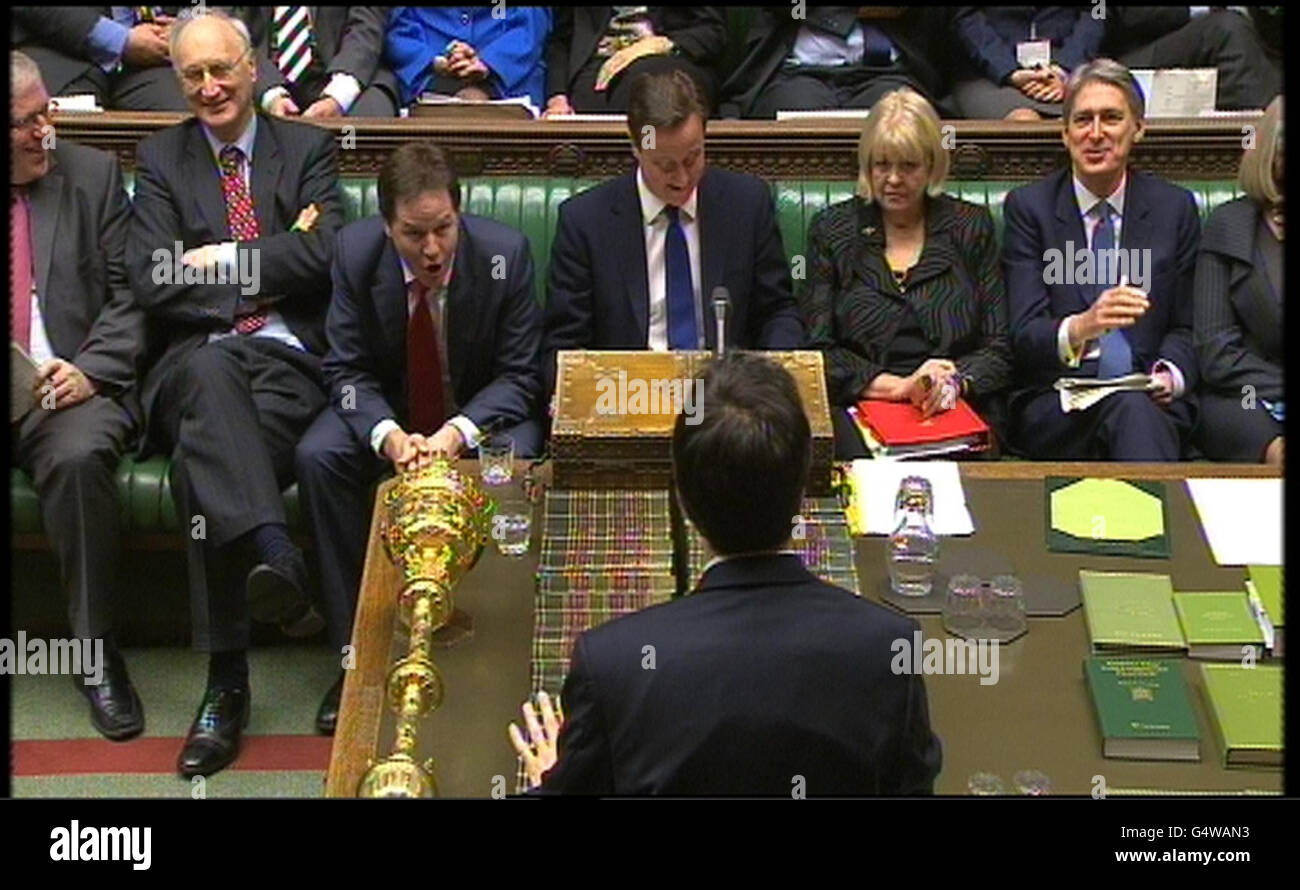 Prime Minister's Questions Stock Photo - Alamy