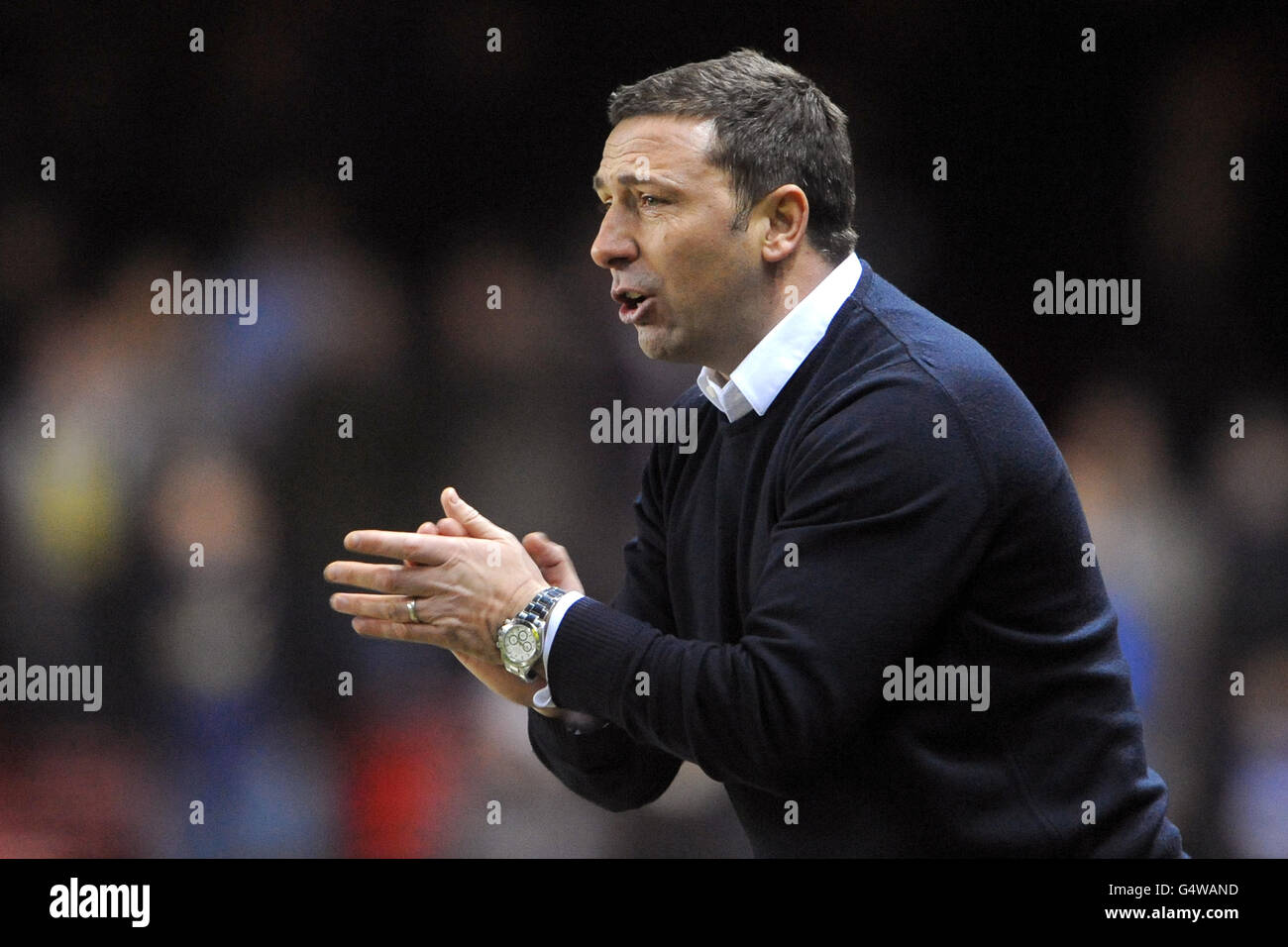 Bristol city manager derek mcinnes hi-res stock photography and images ...