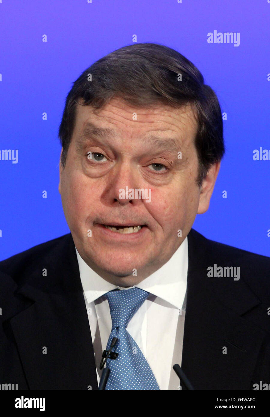 Lord Salisbury during a press briefing on the Thames Diamond Jubilee ...