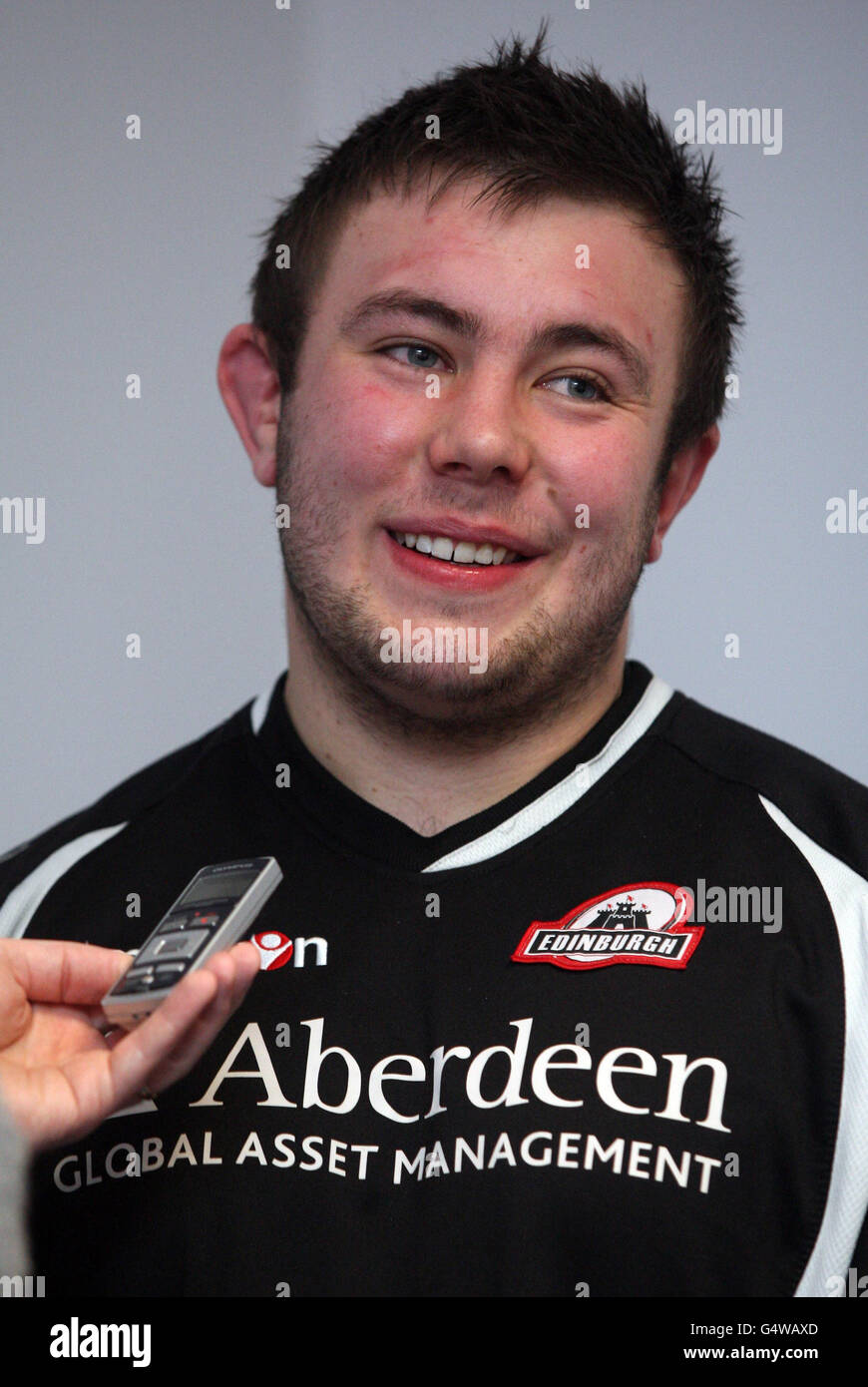 Edinburgh rugby player announcement hi-res stock photography and images ...