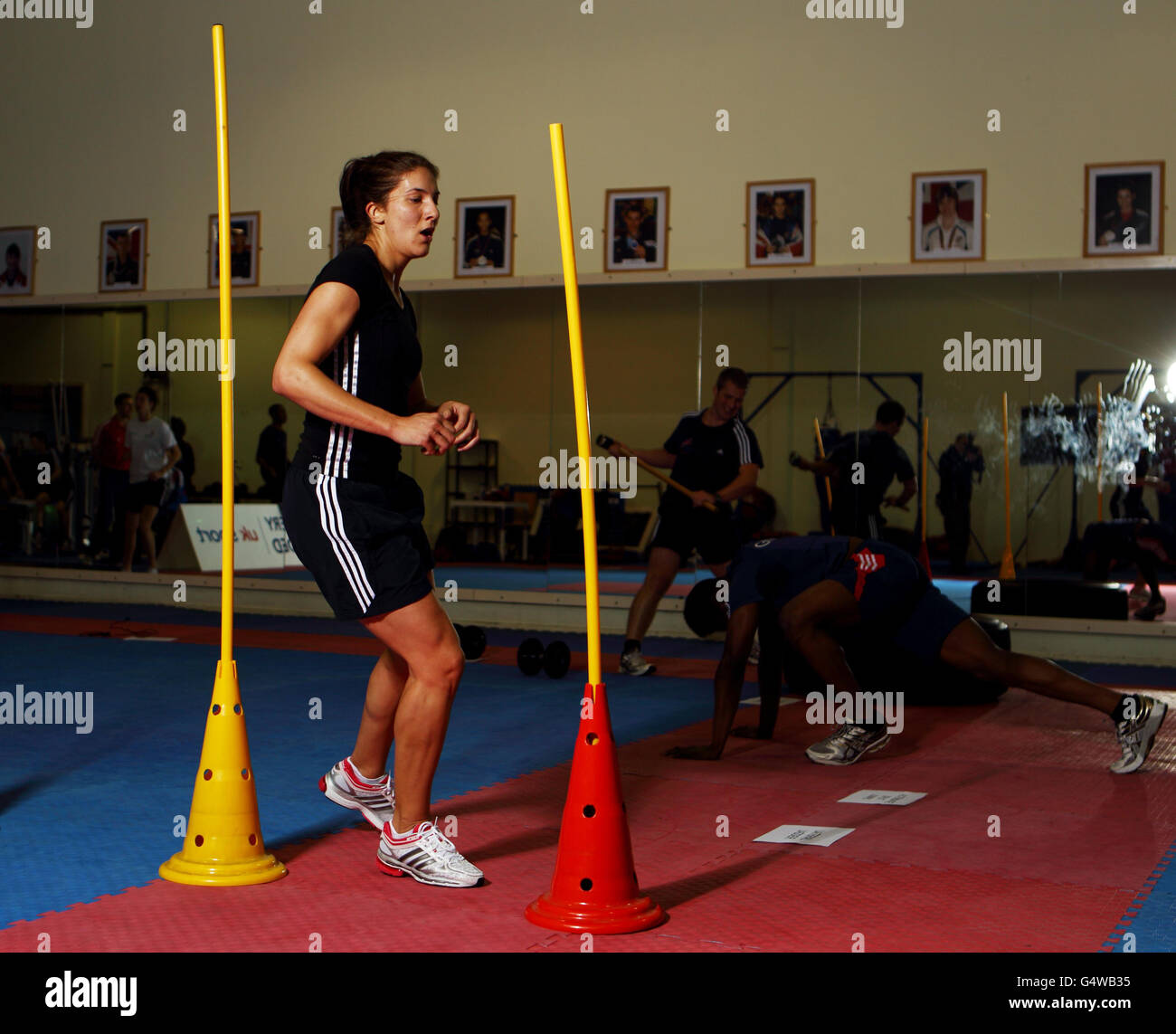 Great Britain's Sarah Stevenson during a media day at SportCity ...