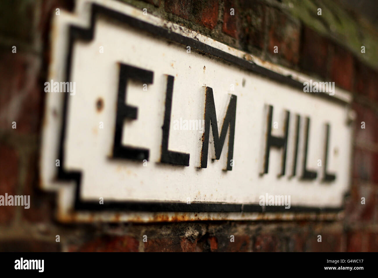 Elm hill norwich street sign hi-res stock photography and images - Alamy
