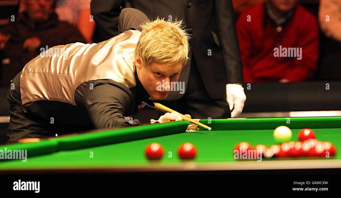 Neil robertson masters 2012 alexandra palace hi-res stock photography ...