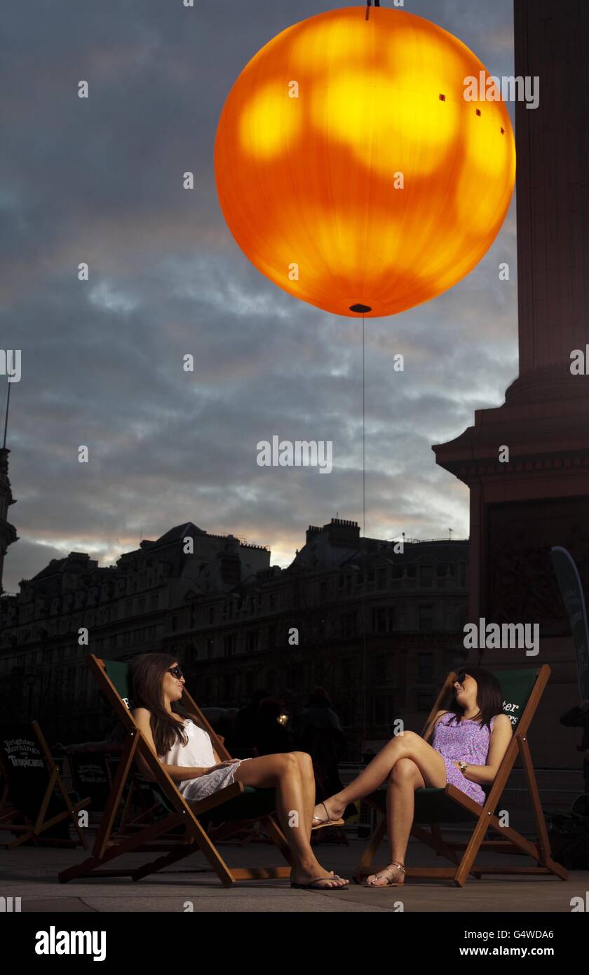 Tropicana Sun installation Stock Photo - Alamy