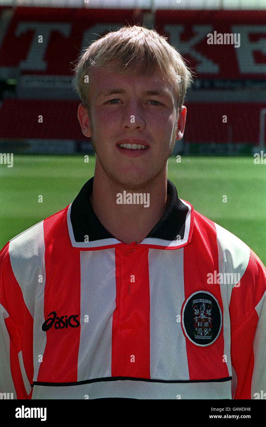 Stoke City/Taaffe. Steve Taaffe of Stoke City football club Stock Photo ...