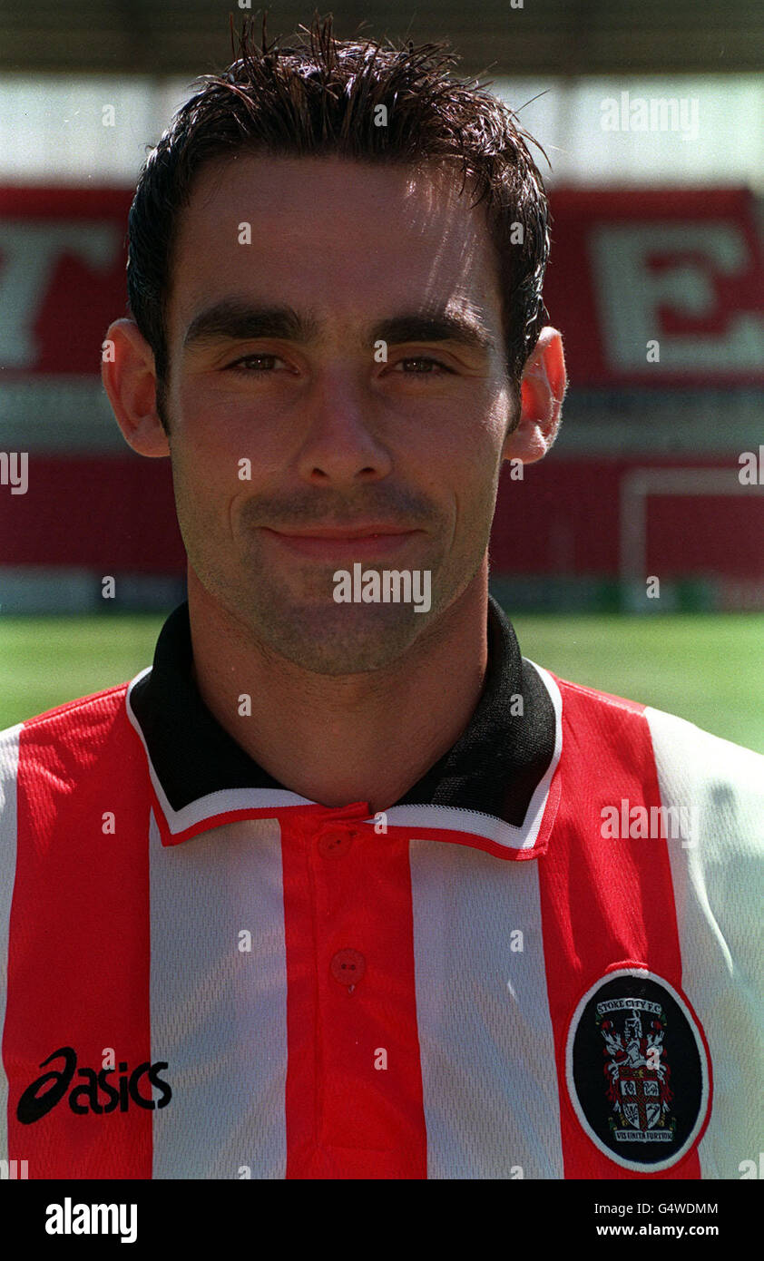 Stoke City/Thorne. Peter Thorne of Stoke City football club Stock Photo ...