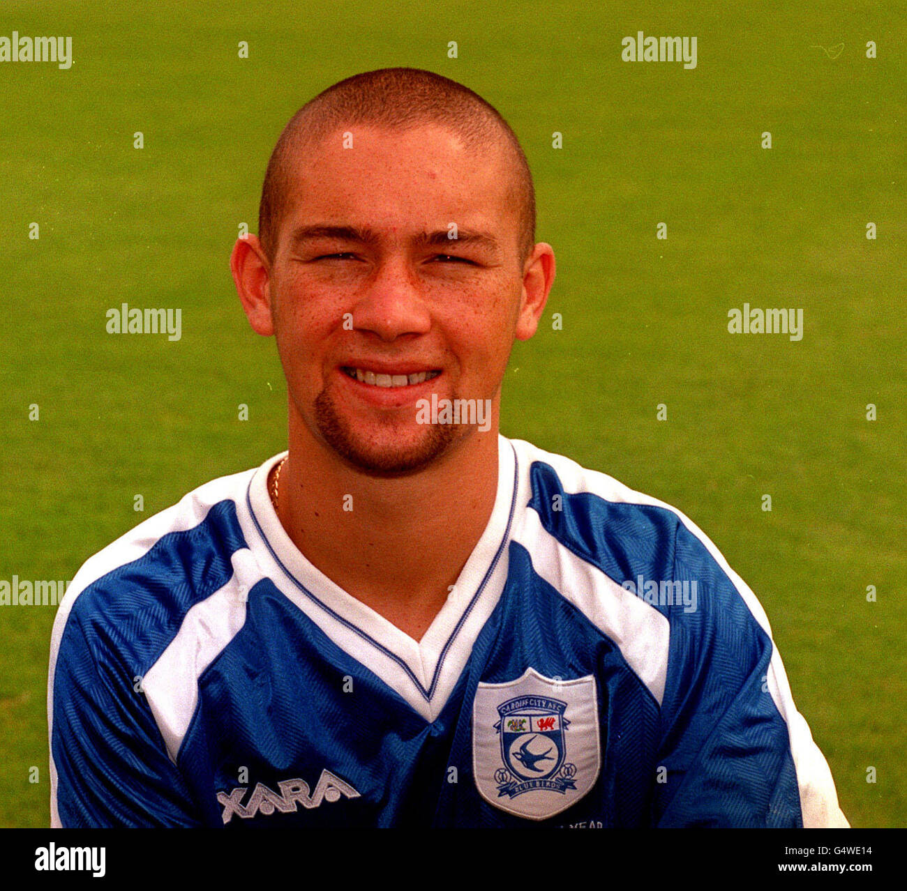 Christian roberts of cardiff city football club hi-res stock ...
