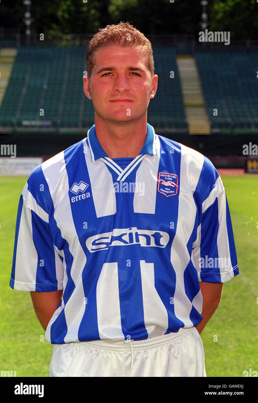 Brighton and Hove Albion Football Club. Andy Arnott of Brighton and ...