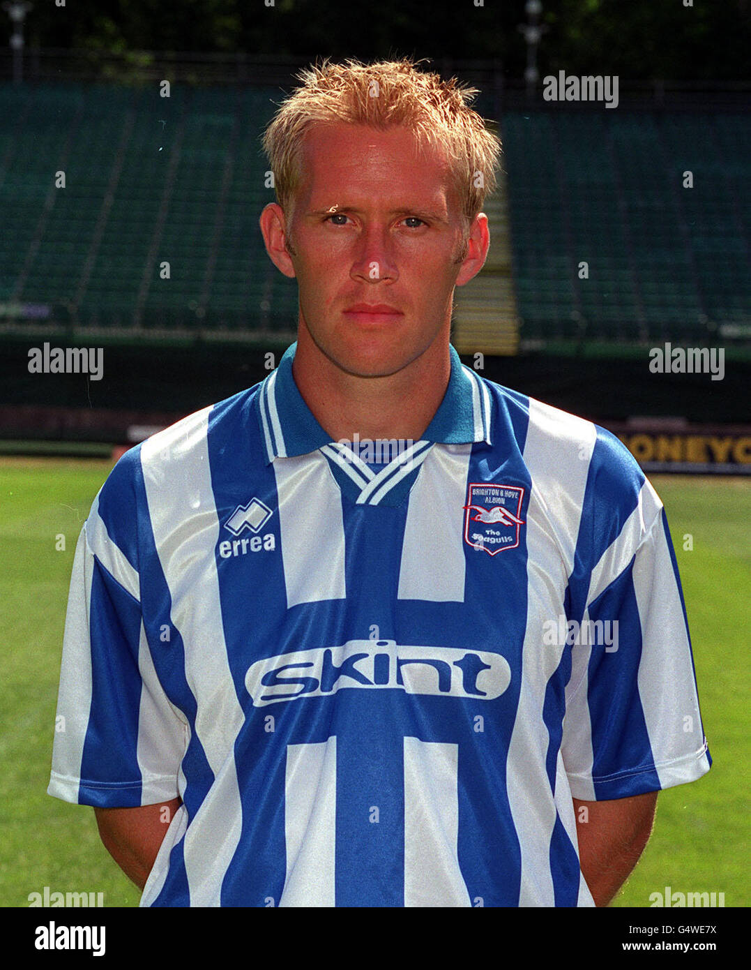Brighton and Hove Albion Football Club. Jamie Campbell of Brighton and ...