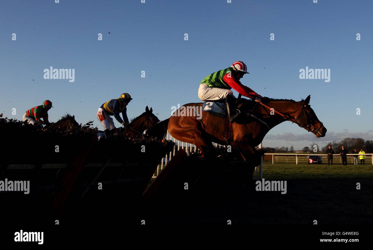 Horse Racing - Weekday Racing - Wetherby Racecourse Stock Photo - Alamy