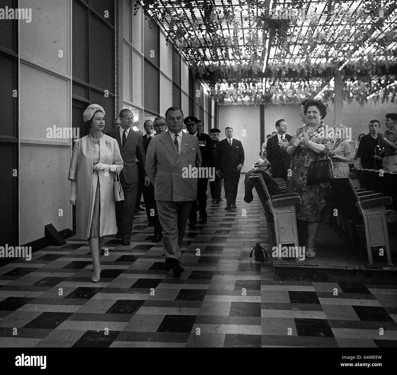 Billy butlin butlins holiday camp Black and White Stock Photos & Images ...