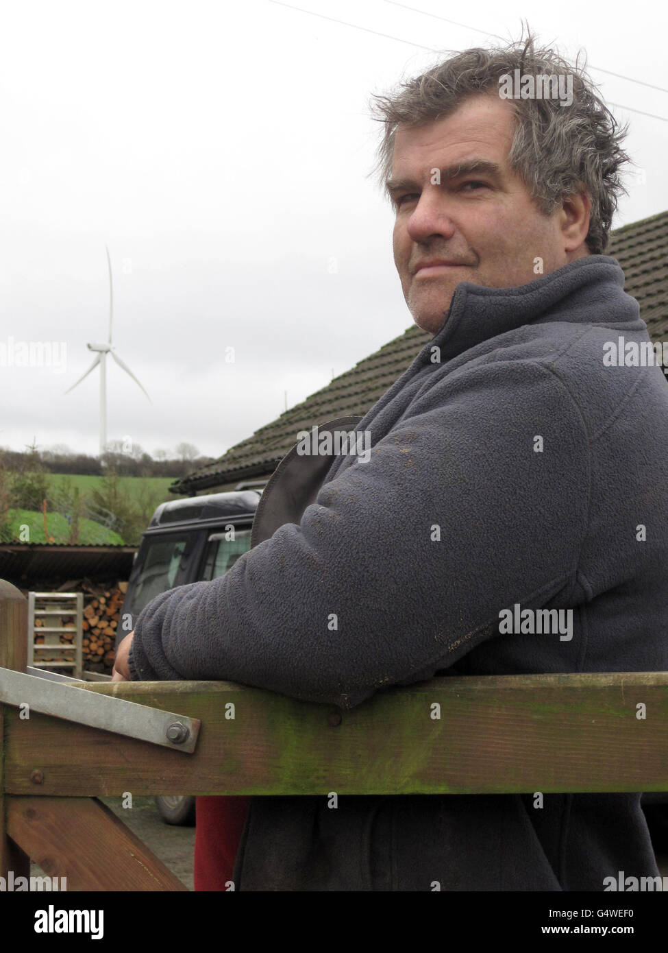 Depressed farmer hi-res stock photography and images - Alamy