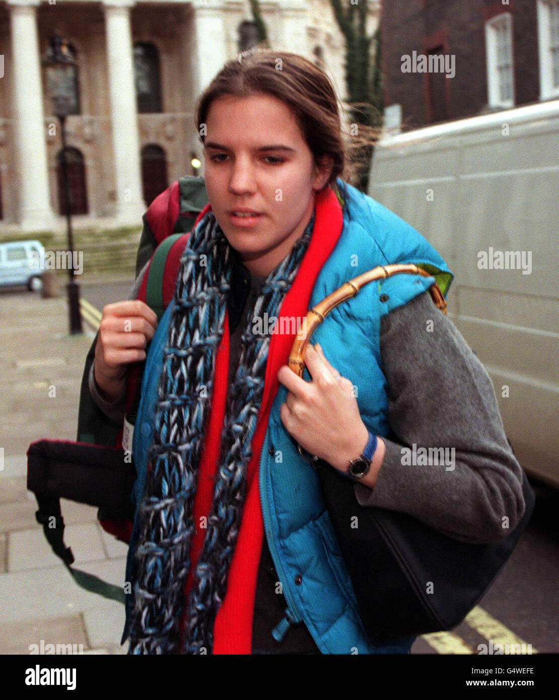 Alexandra Aitken, 19, daughter of former cabinet minister Jonathan ...