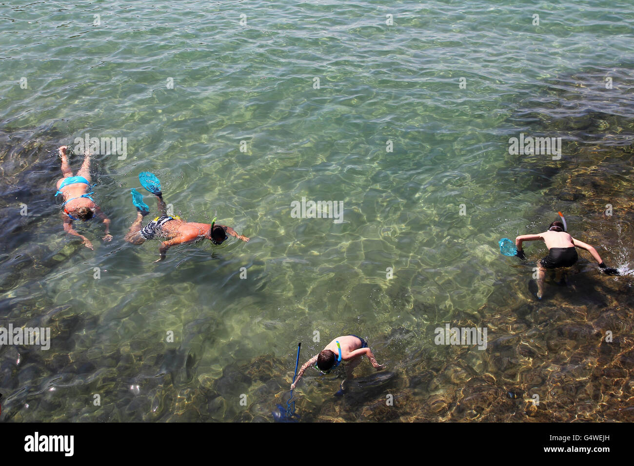 Snorkeling fun hi-res stock photography and images - Alamy