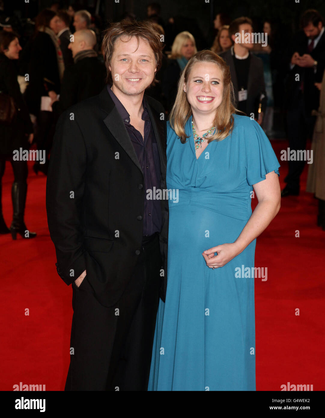 Shaun Dooley and Polly Cameron arriving for the world premiere of The ...