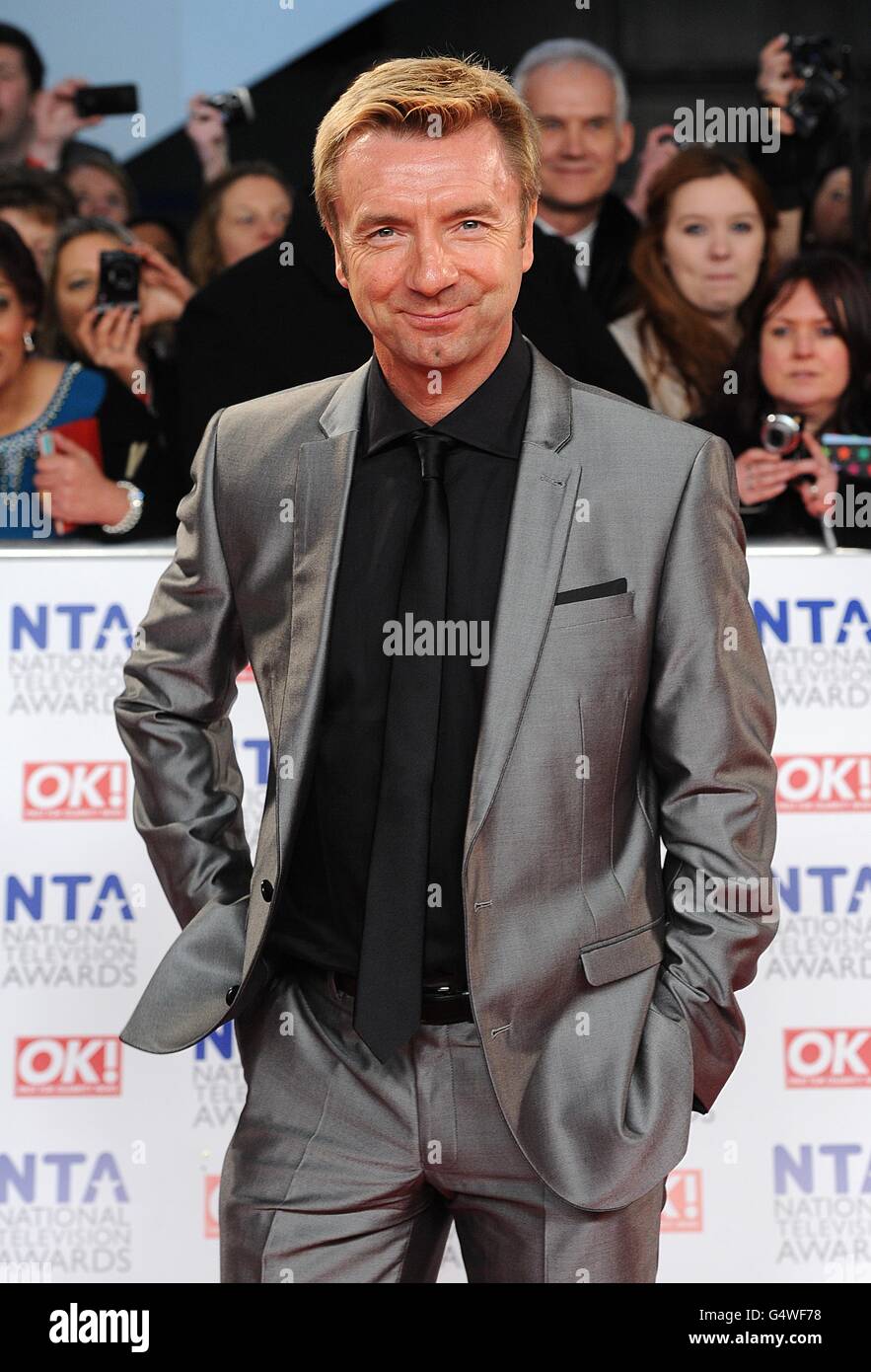 Christopher Dean arriving for the 2012 NTA Awards at the O2, Greenwich ...