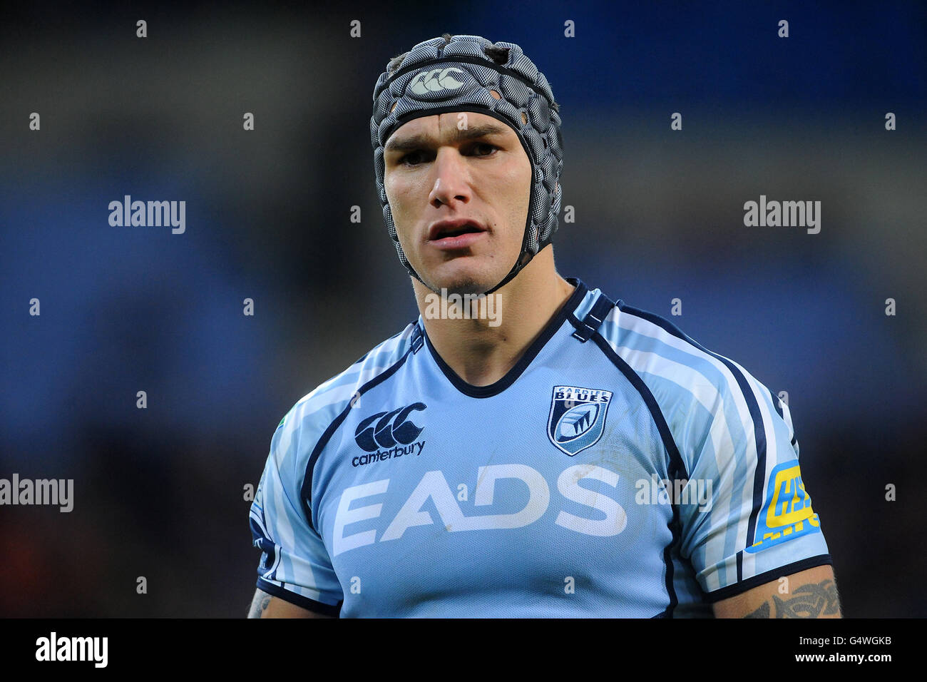 Rugby six head shot headshot portrait scrum cap hi-res stock ...