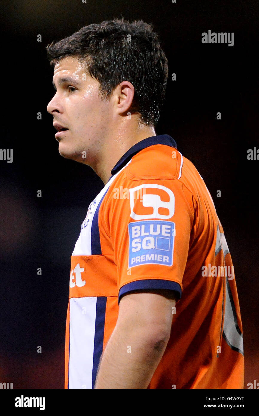 Kenilworth road luton town gv hi-res stock photography and images - Alamy