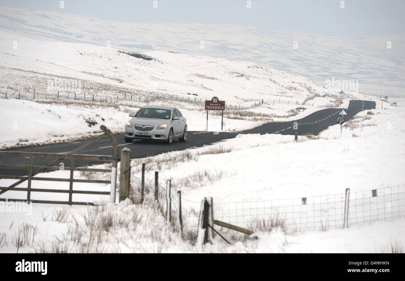 Winter weather - January 30th Stock Photo - Alamy