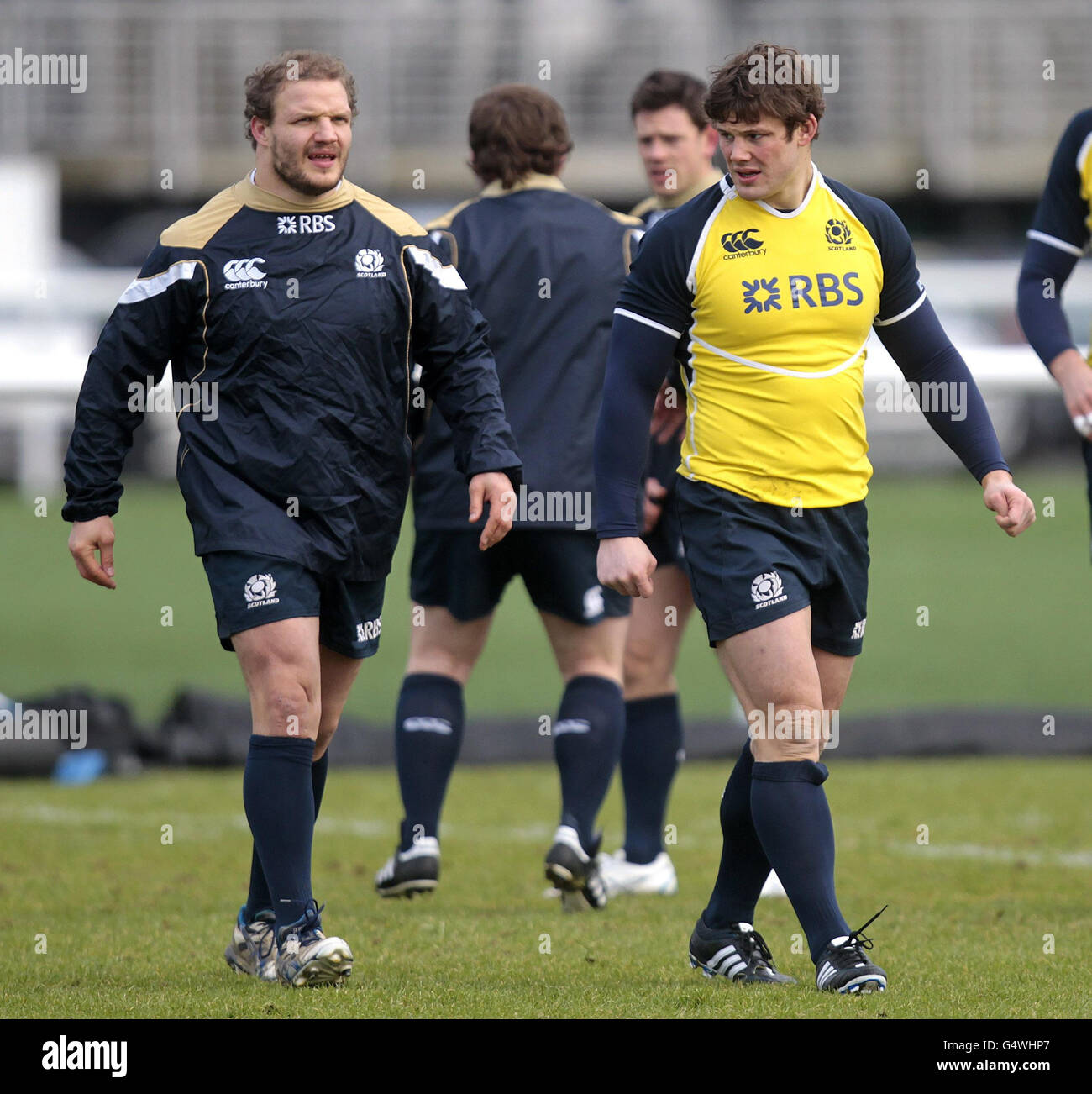 Scotlands euan murray during training hi-res stock photography and ...