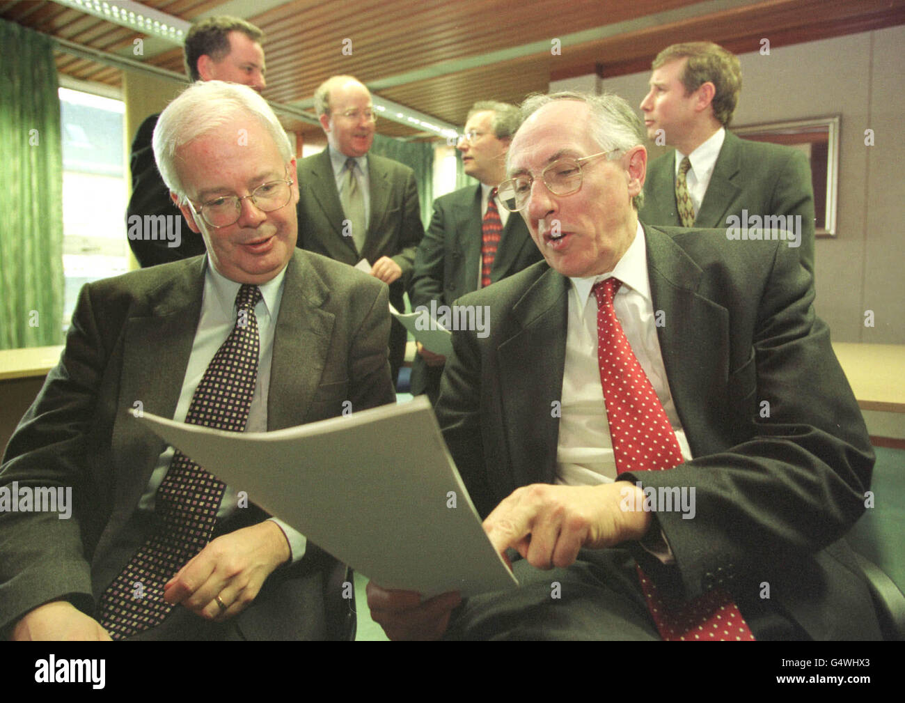 Dewar and Wallace Cubie report Stock Photo - Alamy