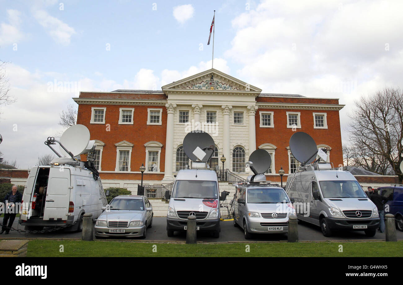 A general view of warrington coroners court hi-res stock photography ...