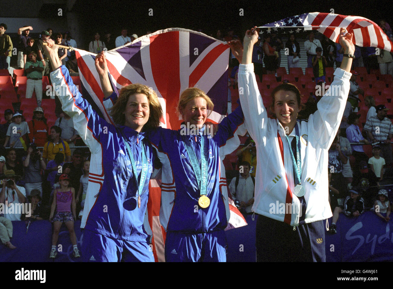 Stephanie cook modern pentathlon gold hi-res stock photography and ...