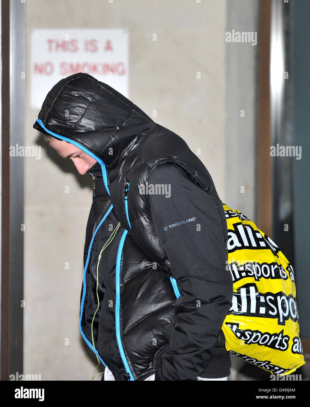 Gavin Wellesby, 19 arrives at Manchester Crown Court, where he faces ...